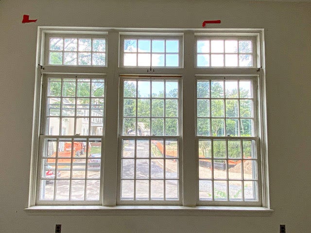 Triple Unit Windows with Transoms 12 over 12 - Instant Sunroom ...