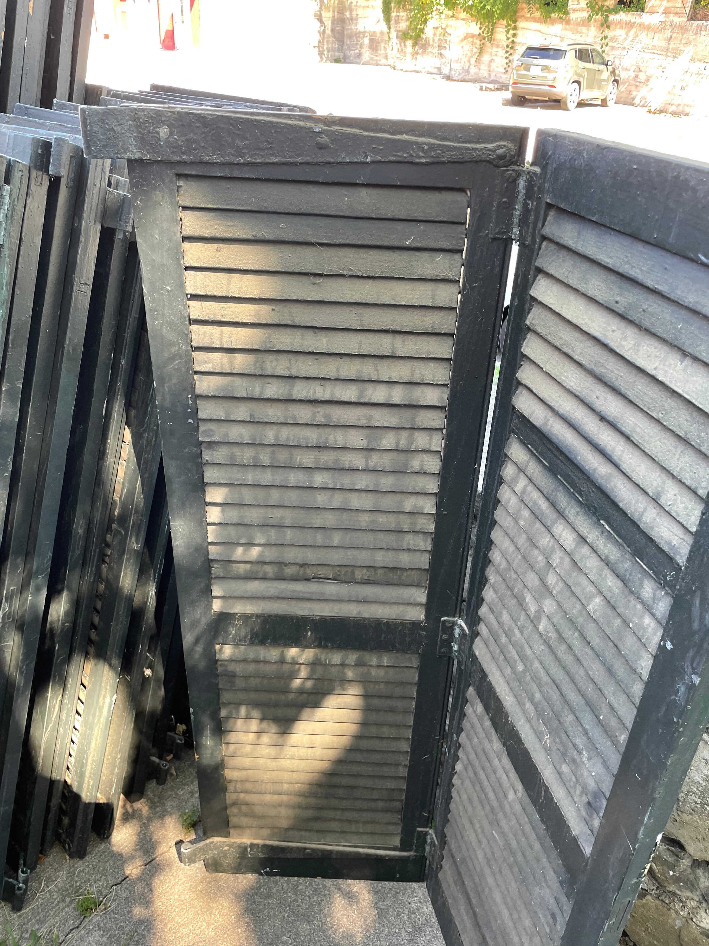 Horizontal Hinged Shutters